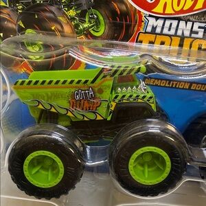 Hot Wheels | Toys | Hot Wheels Monster Trucks Double Pack Green And ...